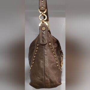 Junior Drake | Bags | Vintage Metallic Gold Studded Bag | Poshmark
